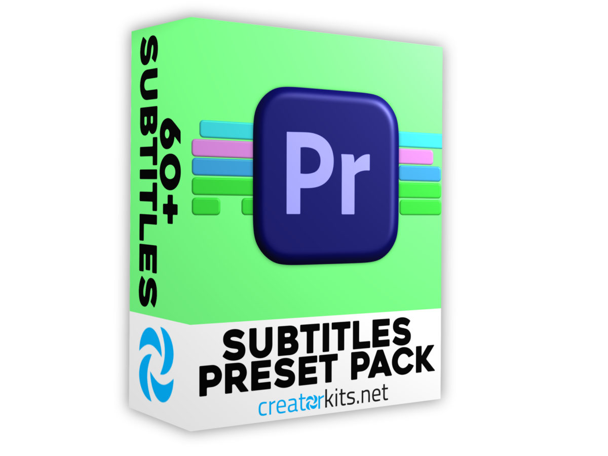 Enhance Your Videos with these Premiere Pro Subtitle Presets